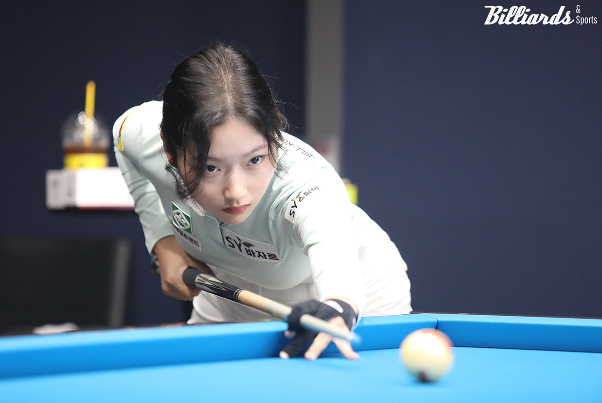 'Avg. 1.087' 한지은, 5차 투어 첫 경기부터 실력 발휘... '25점 완주' PQ 진출