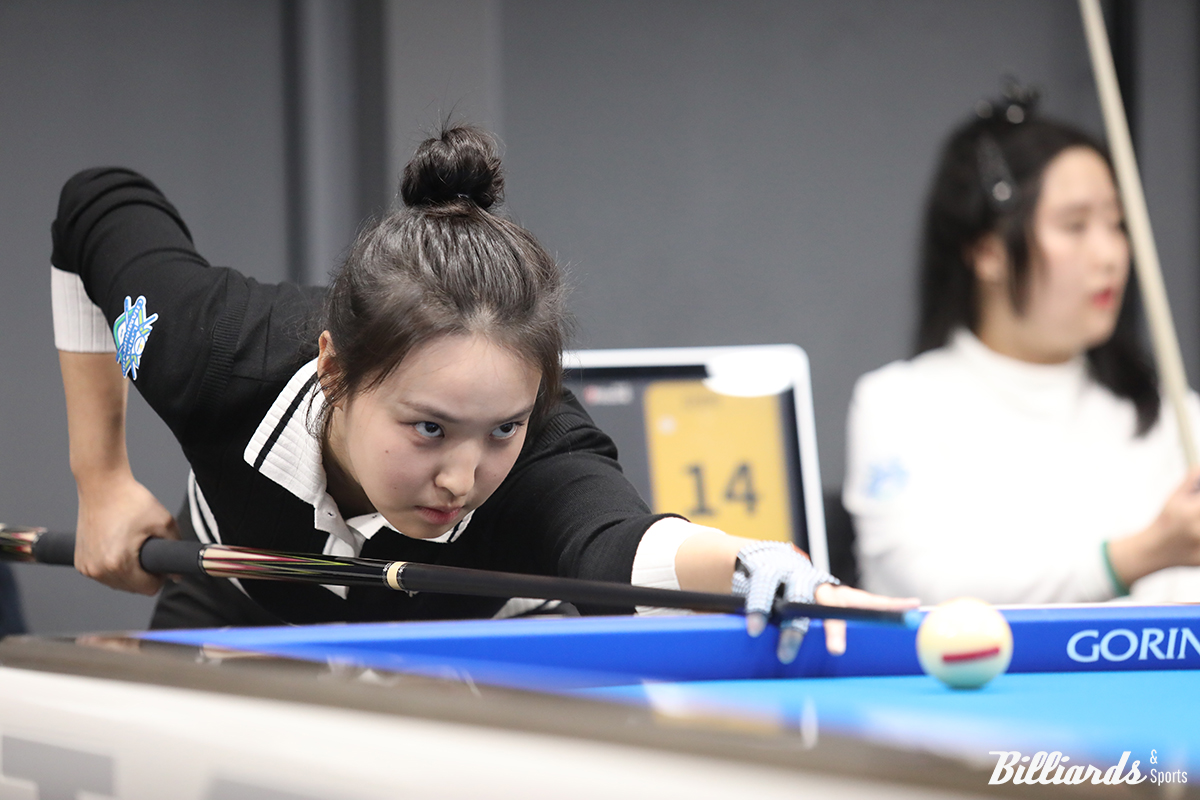 '18세 막내의 역습' 김지연, 손수민-김명화 연달아 꺾고 64강 진출