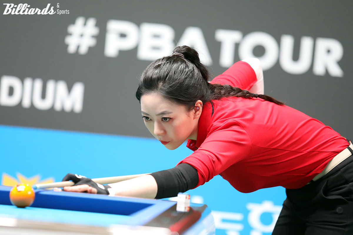 '다크호스' 김보민, 32강에서 'LPBA 최강자' 김민아까지 꺾었다