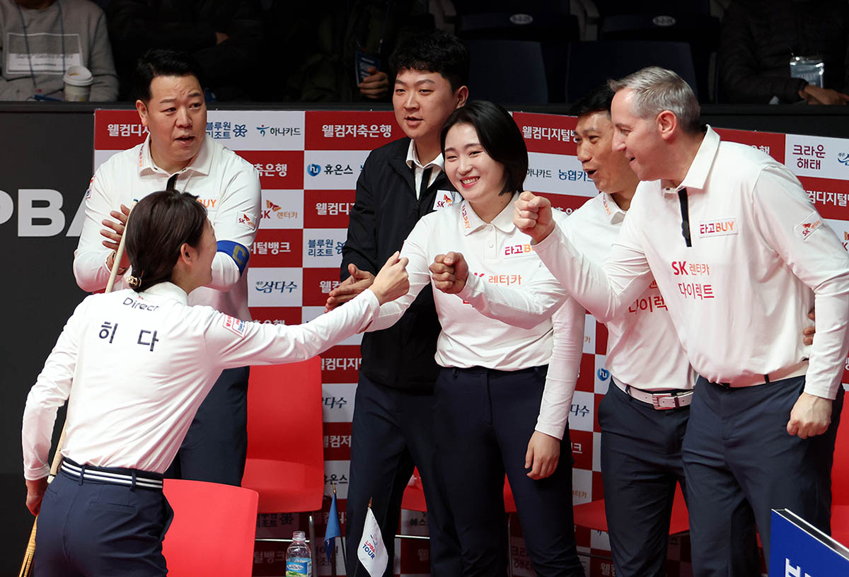 SK렌터카-블루원, 나란히 승리…포스트시즌 향한 막판 경쟁 ‘점입가경’(PBA 팀리그 5R 6일차 종합)