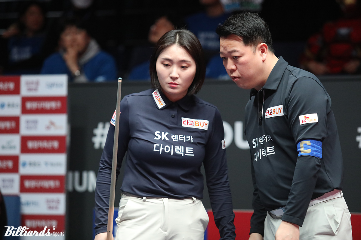 SK렌터카, 크라운해태에 4-1 승리...PBA 팀리그 5R '1위와 1점 차'