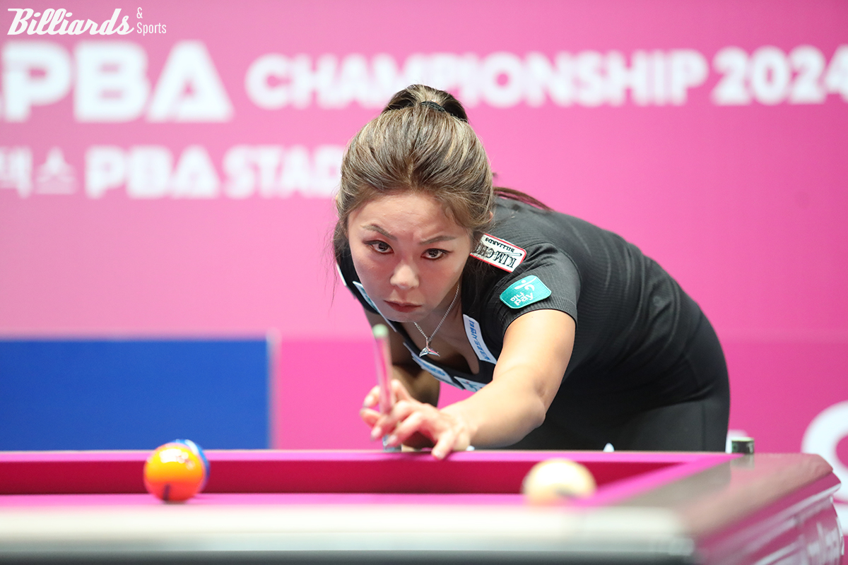 '당구 여제' 김가영, 32강전 무난하게 3-0 勝…'월챔 결승전' 상대 김보미와 16강 대결