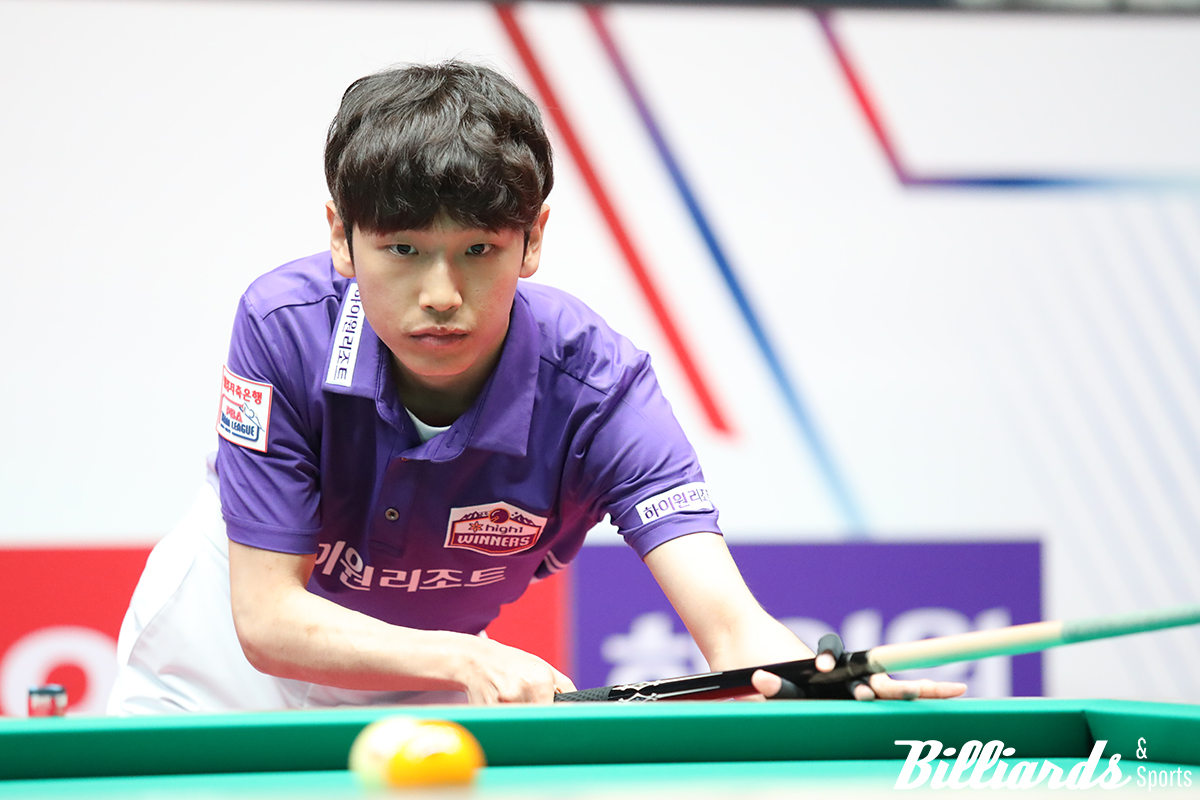 하이원리조트, SK렌터카의 '9연승-조기 우승' 저지 [PBA 팀리그 2R]