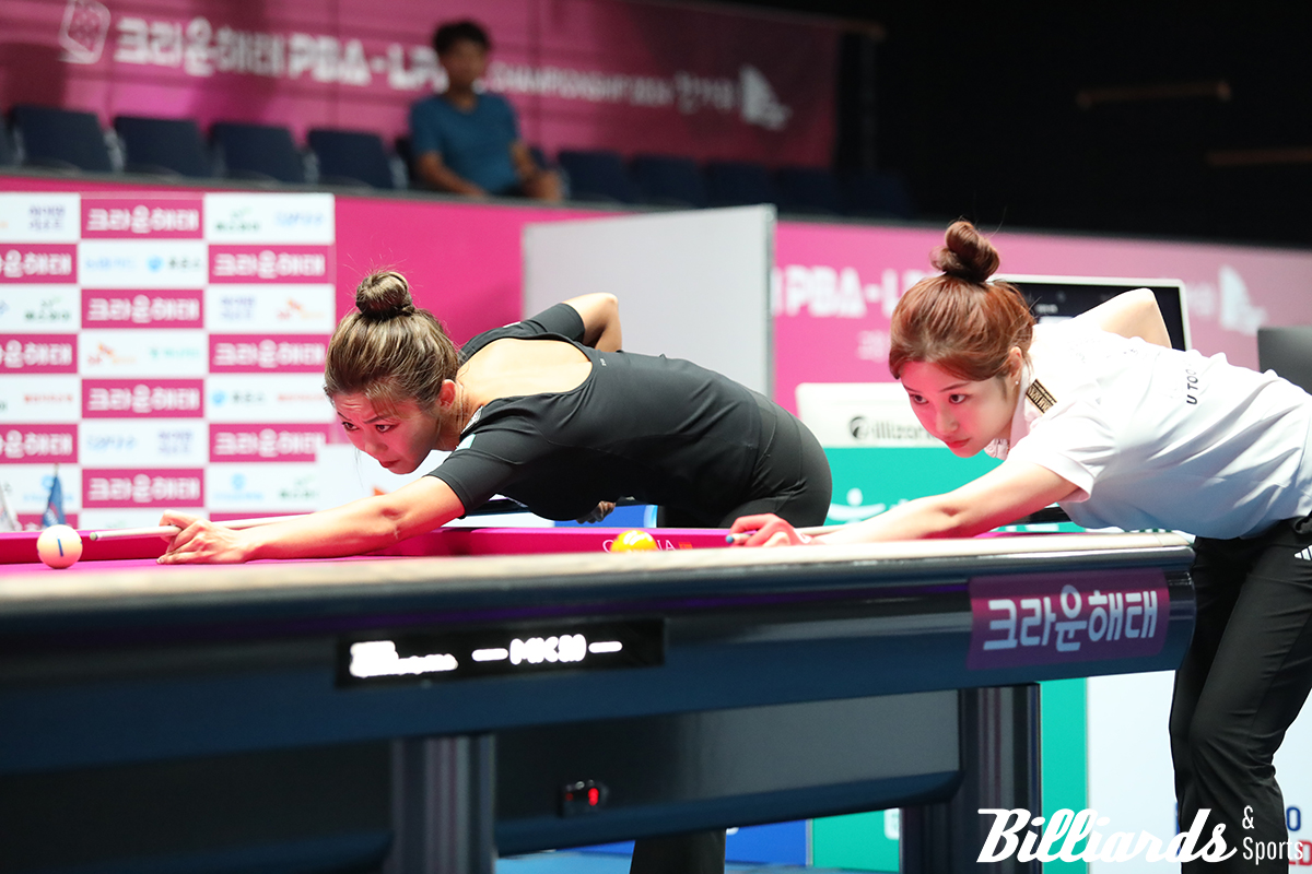 '또 김가영' 만난 조예은, 직전 투어 64강 역전패 설욕할까…PQ서 하야시에게 2점 차 승리 [LPBA 5차투어]