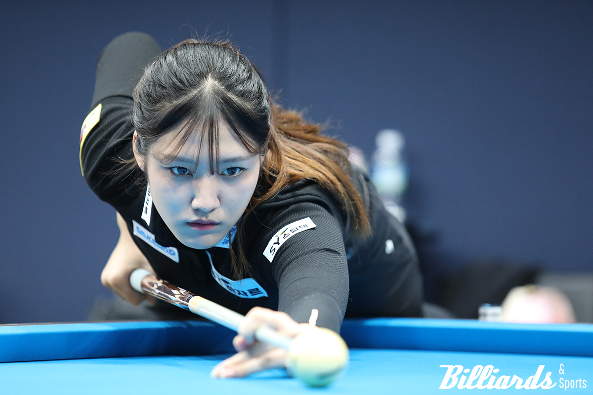 '슈퍼 루키' 권발해, 우승 후보 한지은 꺾고 '32강 진출' [LPBA 5차 투어]