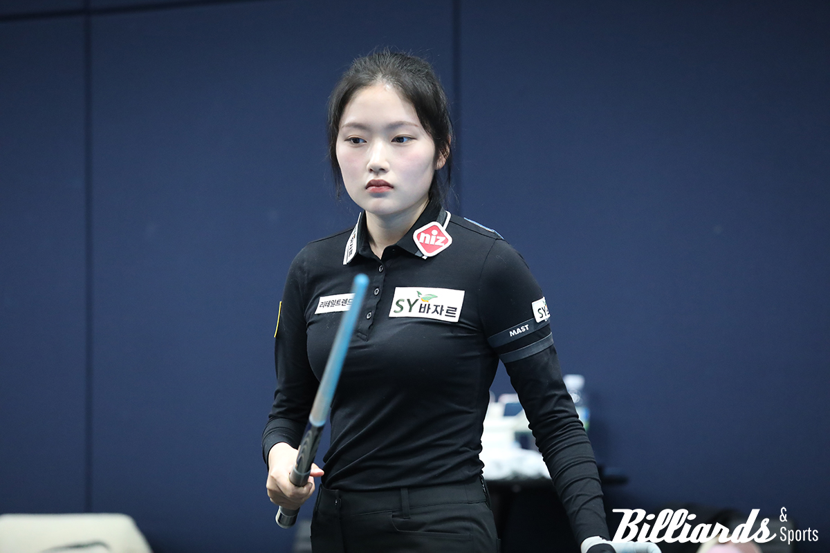 '슈퍼 루키' 권발해, 우승 후보 한지은 꺾고 '32강 진출' [LPBA 5차 투어]