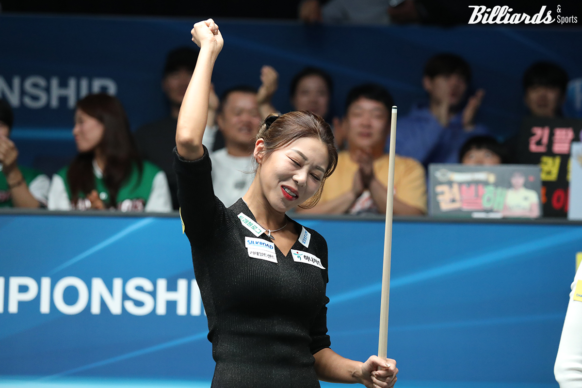 '당구 여제' 김가영, 프로당구 최초 '통산 10승·3회 연속 우승' 달성 [LPBA 5차 투어]