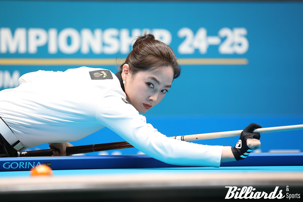 '당구여신' 차유람, '옛 동료' 김예은 3-1 제압…가장 먼저 16강 안착 [LPBA 6차 투어]