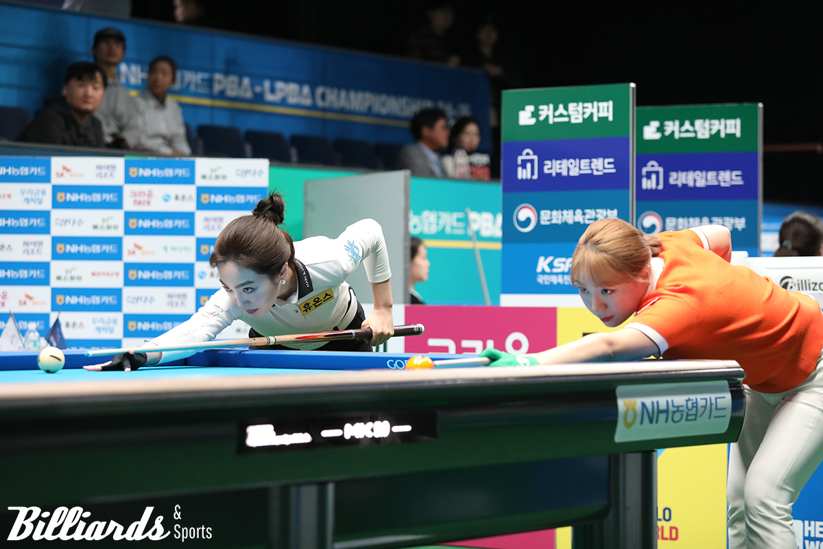 '당구여신' 차유람, '옛 동료' 김예은 3-1 제압…가장 먼저 16강 안착 [LPBA 6차 투어]