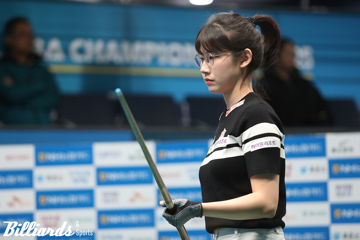 '당구여신' 차유람, '옛 동료' 김예은 3-1 제압…가장 먼저 16강 안착 [LPBA 6차 투어]