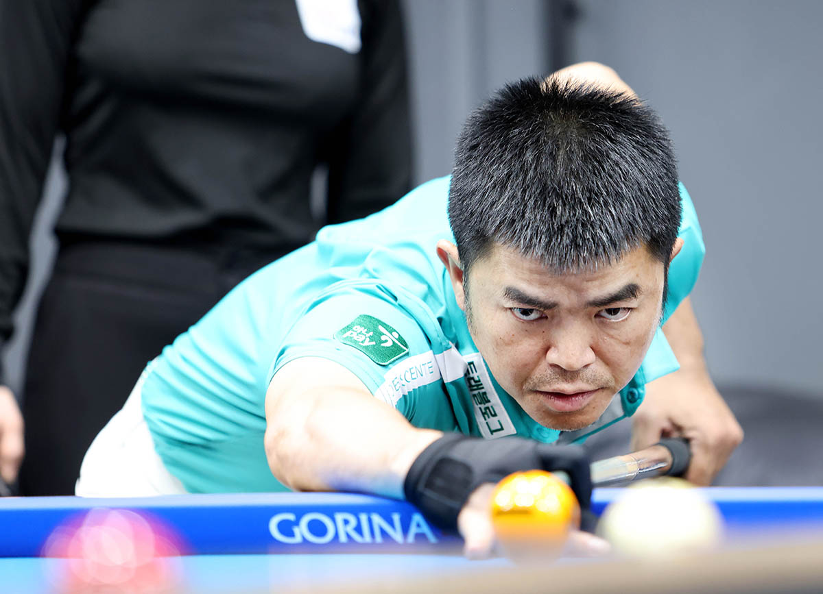 'Avg. 4.091 맹타' 응우옌꾸옥응우옌, 마요르 꺾고 32강행…강동궁 조재호도 32강 안착 [PBA 64강 종합]