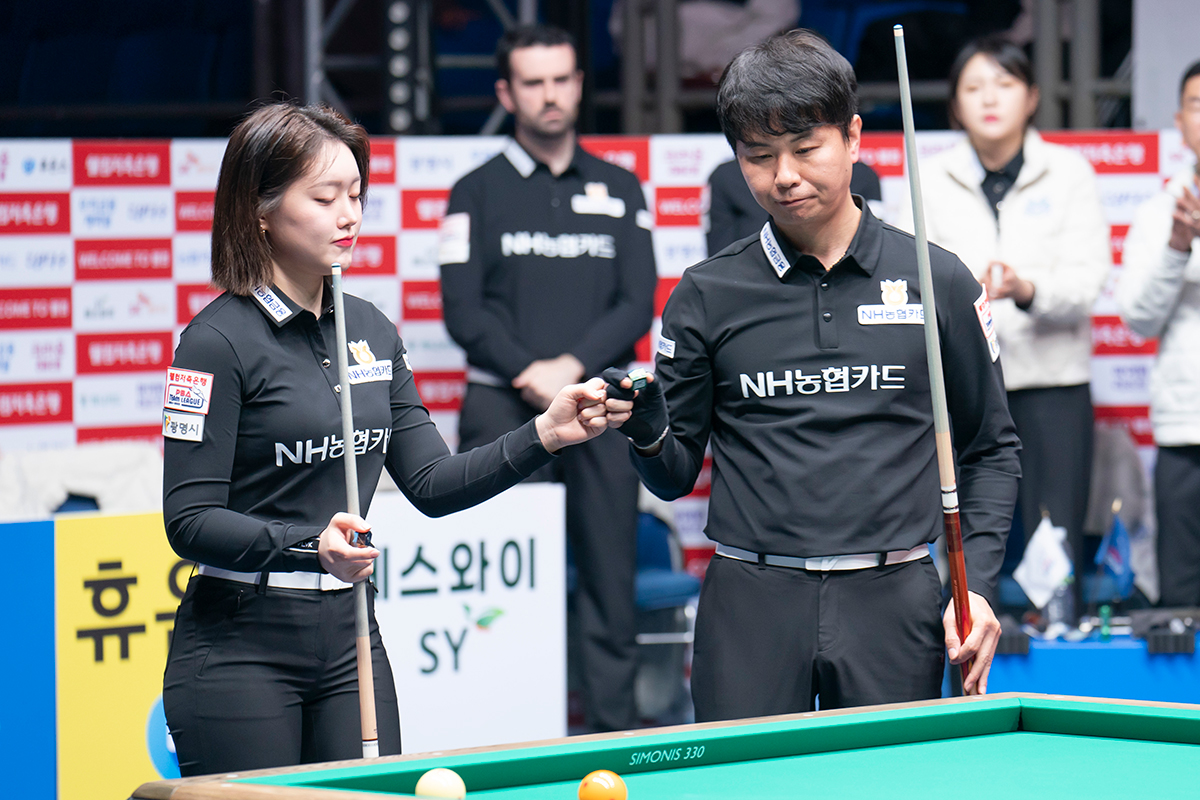 '1위 탈환' 하나카드, 포스트시즌행 청신호…SK렌터카에 4-2 승 [PBA 팀리그 4R]
