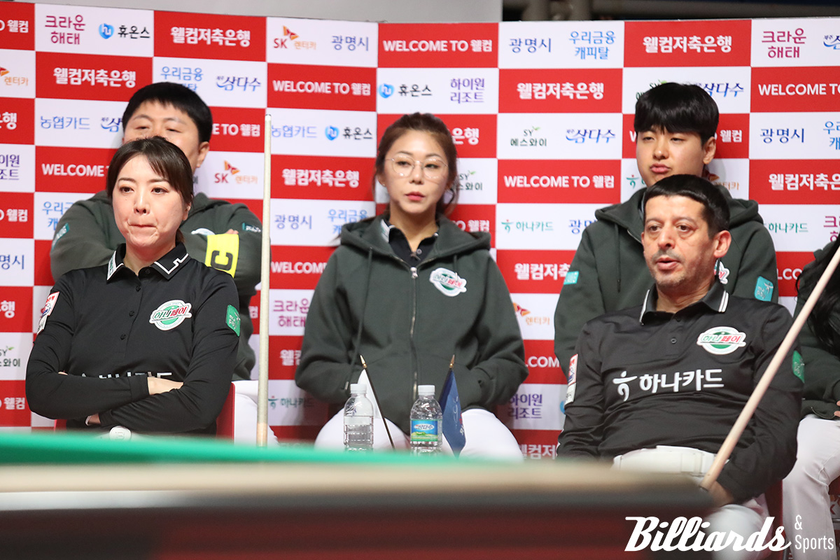 '우승 적신호' 하나카드, NH농협카드에 0-4 완패 [PBA 팀리그 4R]