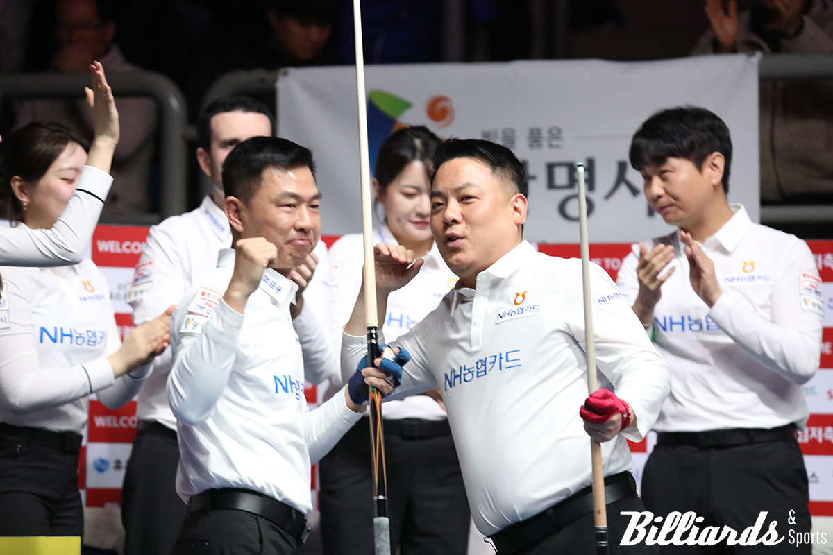 '우승 적신호' 하나카드, NH농협카드에 0-4 완패 [PBA 팀리그 4R]