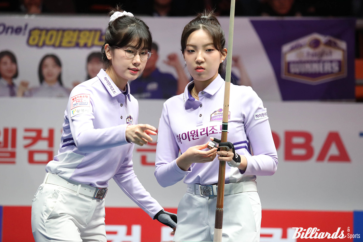 "NH농협카드 나와" PS행 불씨 살린 하이원리조트…SK렌터카에 4-1 승 [PBA 팀리그 4R]