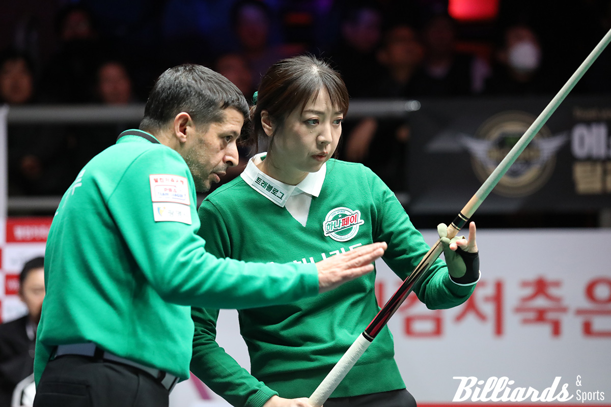 '1위 탈환' 하나카드, 에스와이에 4-1 승리…우승 가능성 열었다 [PBA 팀리그 4R]