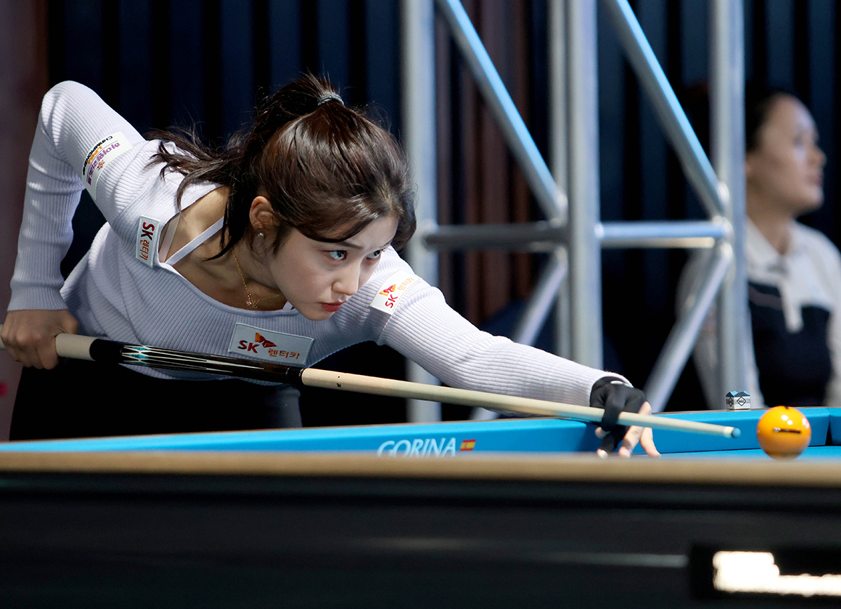 "또 만났다 김가영"…'4회 연속' 64강에서 여제에 맞서는 '2002년생 루키' 조예은 [LPBA 7차 투어]