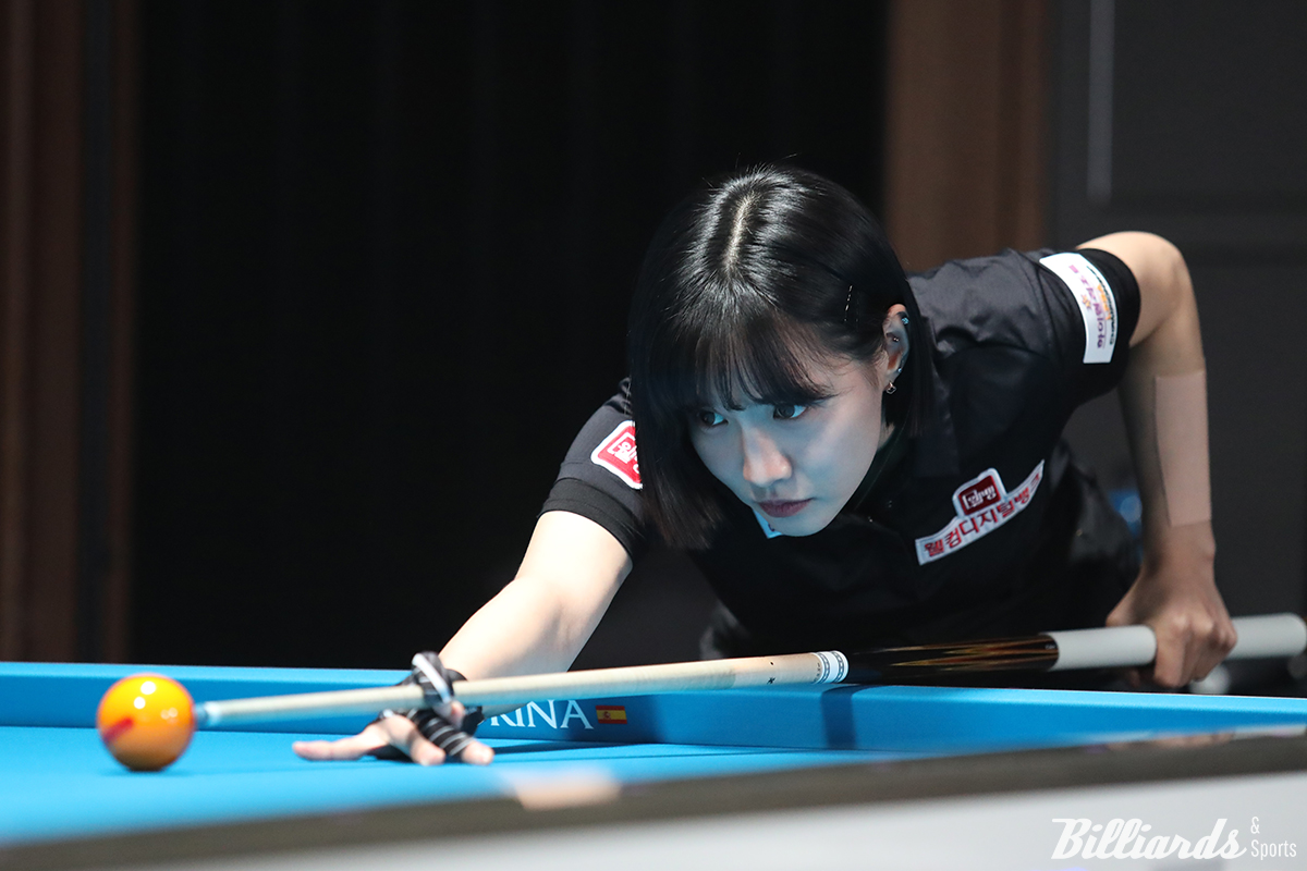 '디펜딩 챔프' 사카이, 64강서 '1점차 탈락' 이변…최혜미 이미래 김진아 '32강행' [LPBA 7차 투어]