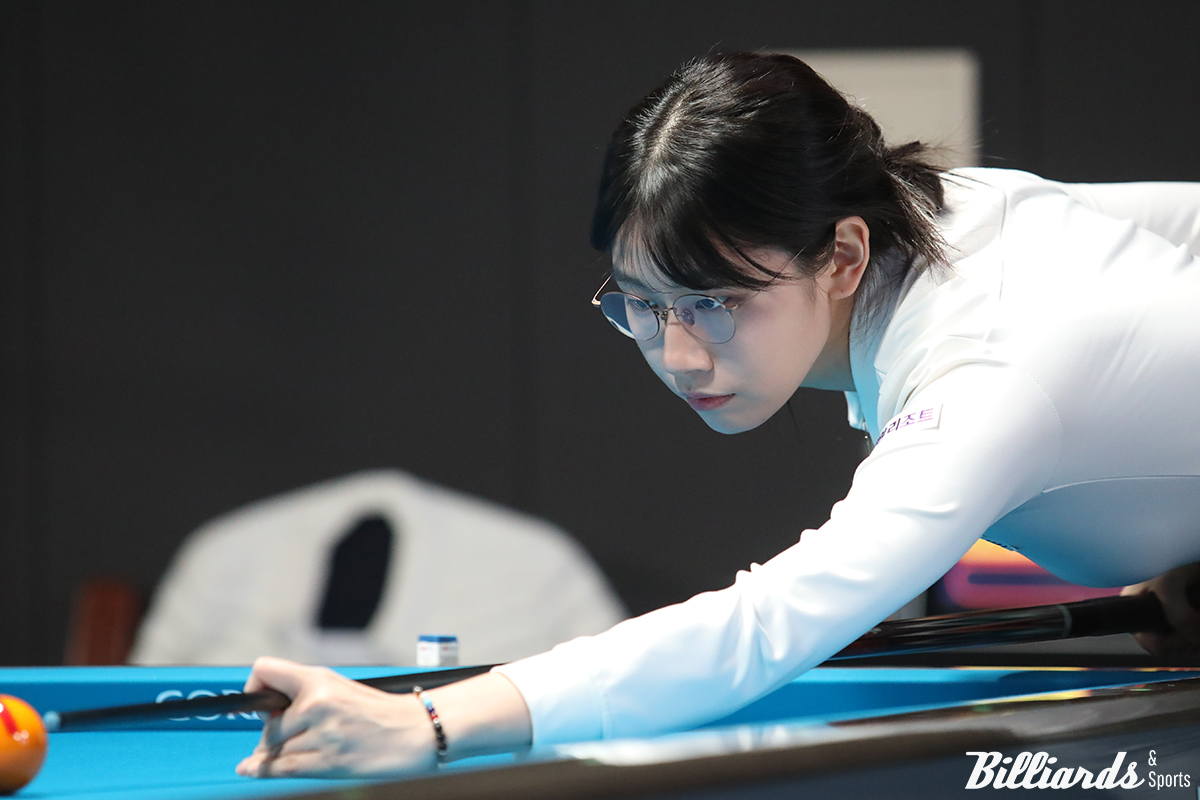 '디펜딩 챔프' 사카이, 64강서 '1점차 탈락' 이변…최혜미 이미래 김진아 '32강행' [LPBA 7차 투어]