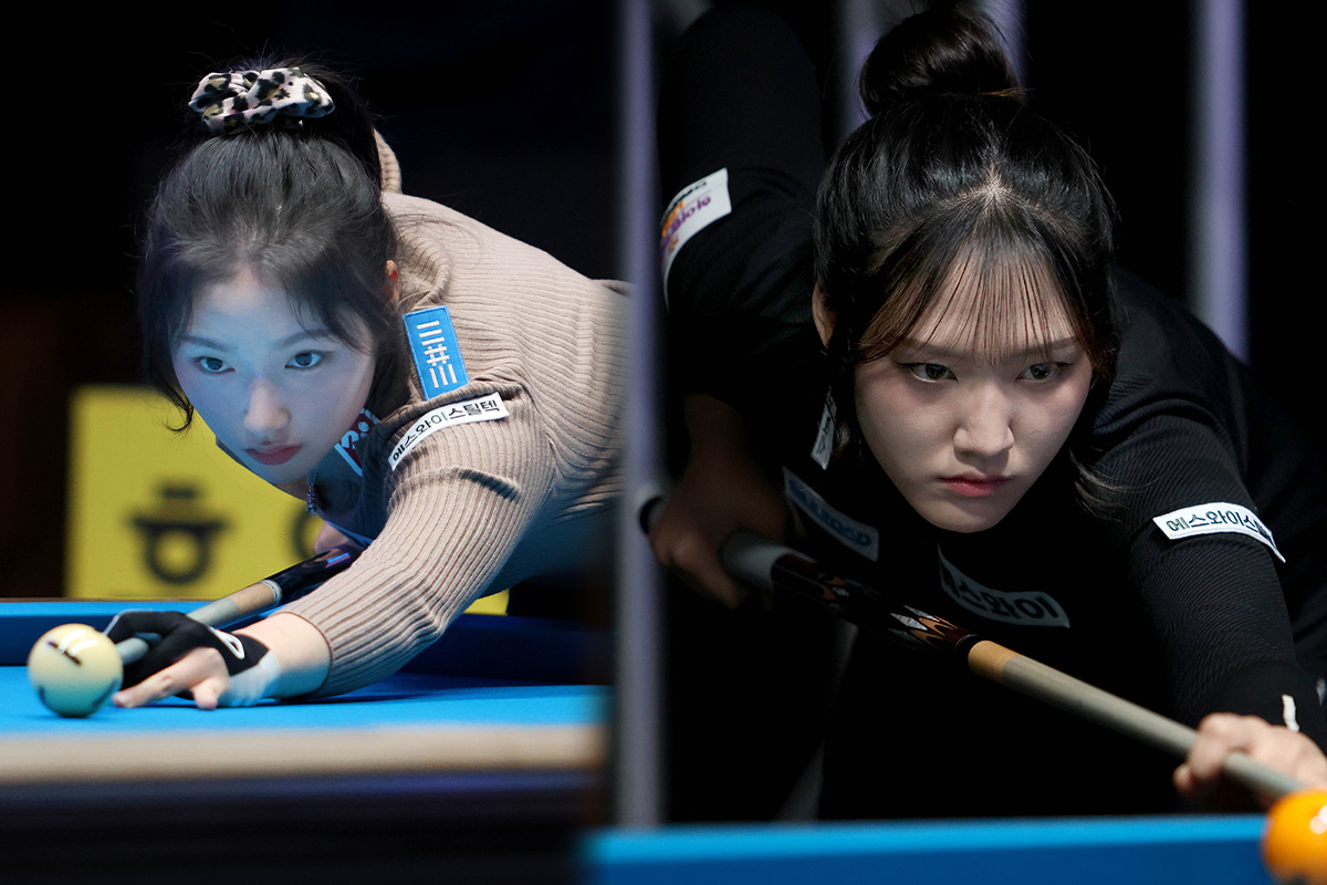 '평행이론' 한지은-권발해, 16강 동반 진출…김가영-김보미와 리벤지 매치 성사 [LPBA 7차 투어]