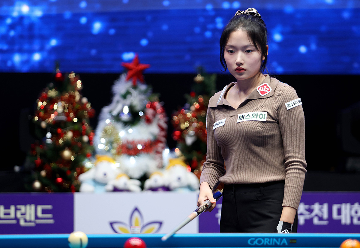 '평행이론' 한지은-권발해, 16강 동반 진출…김가영-김보미와 리벤지 매치 성사 [LPBA 7차 투어]