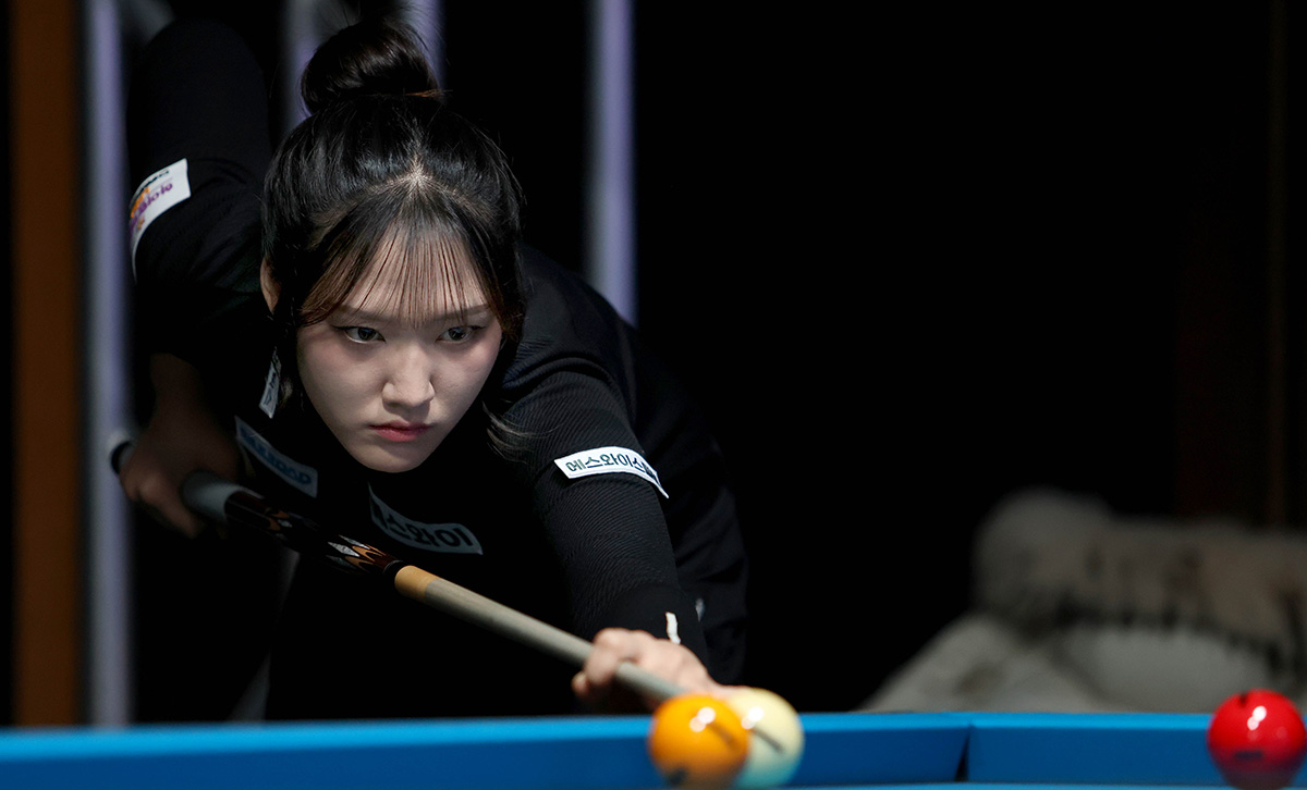 '얼음공주' 한지은, 당구 여제의 27연승 질주 막을까…스롱 권발해 등 16강 진출(LPBA 32강 종합)