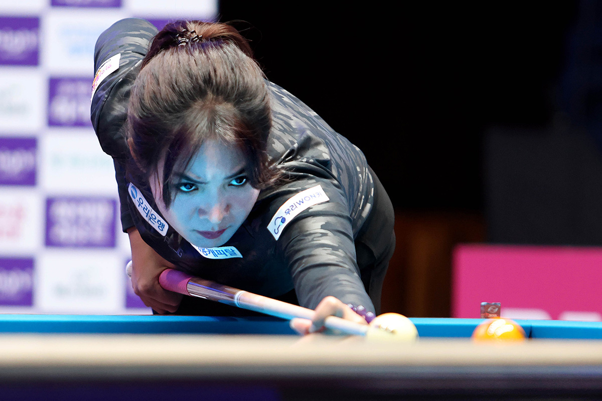 '준결승이 눈앞' 스롱, 임경진에 3-0 완승…김보미, 권발해 꺾고 스롱과 8강 맞대결 [LPBA 7차 투어]