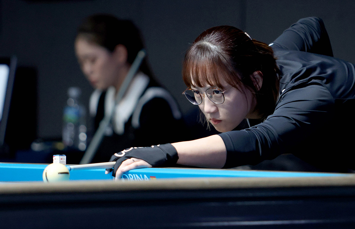 "브레이크가 없다"…김가영, LPBA 16강전서 한지은 꺾고 27연승 달성 (LPBA 16강전 종합)