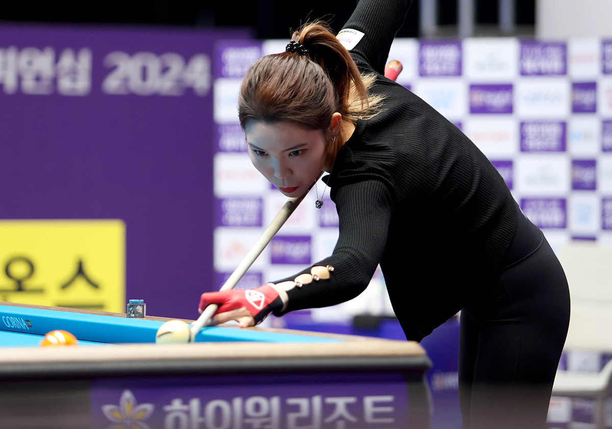 "브레이크가 없다"…김가영, LPBA 16강전서 한지은 꺾고 27연승 달성 (LPBA 16강전 종합)