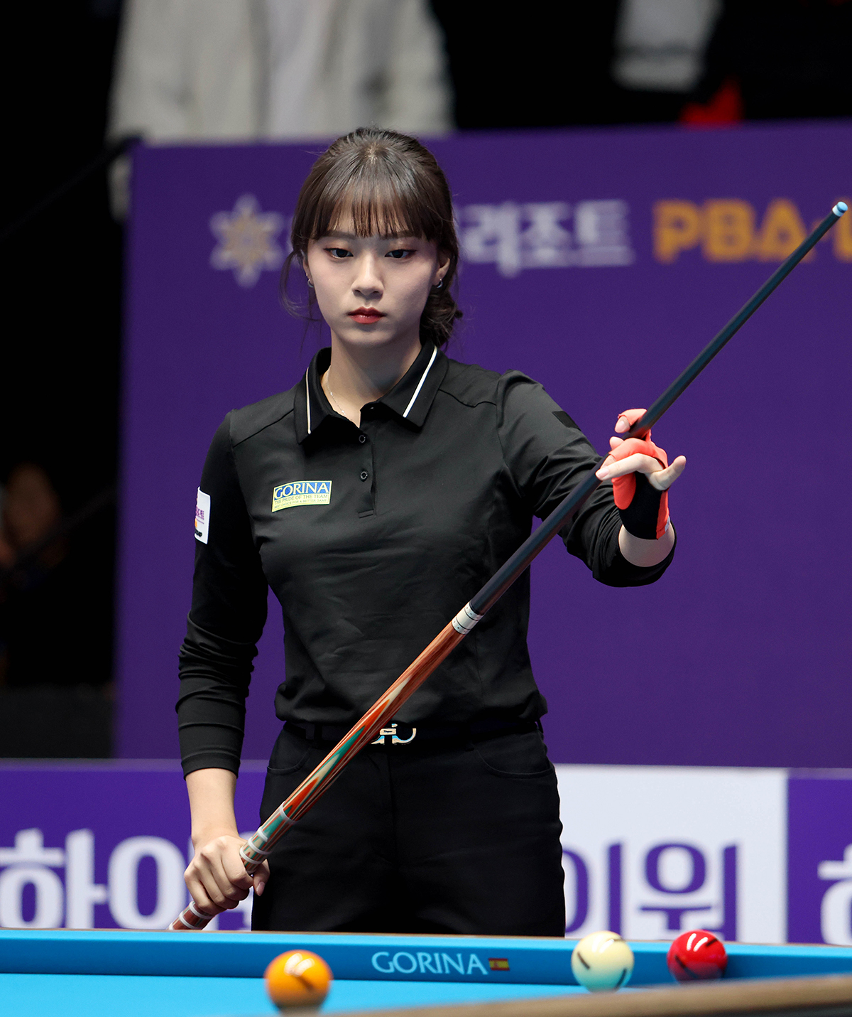 "준결승서 소멸한 루키 돌풍"…정보윤1, 김보미에게 1-3 패 '결승행 실패' [LPBA 7차 투어]