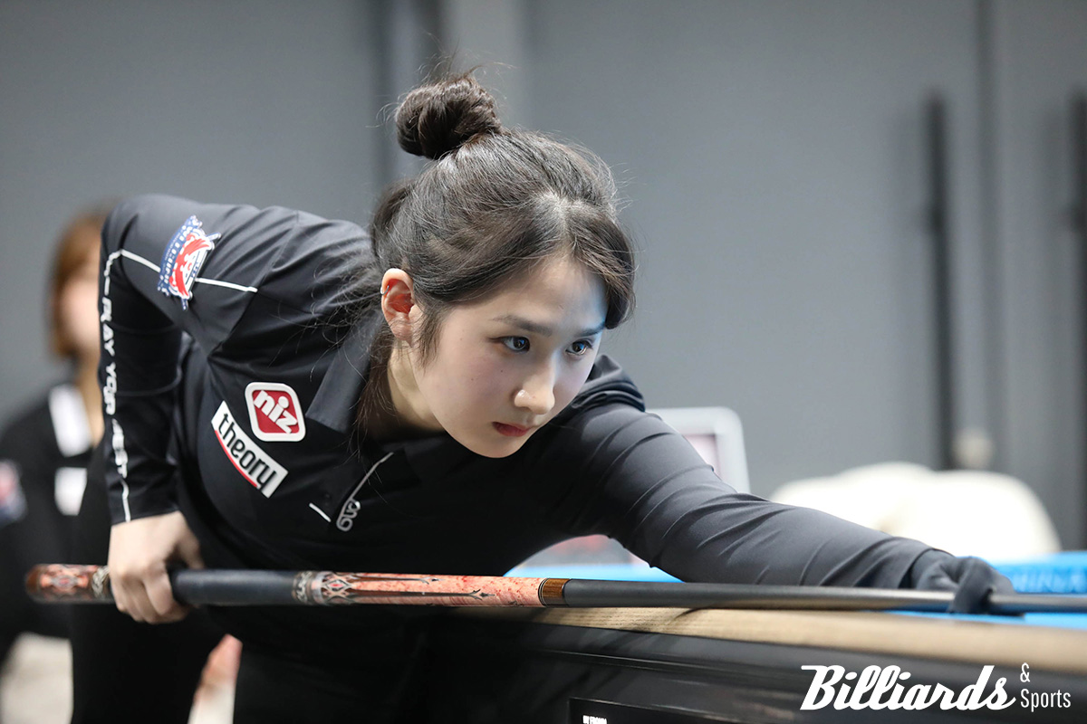 '新 돌풍' 김채연, 응우옌호앙옌니 용현지 꺾고 '32강행' [LPBA 8차 투어]