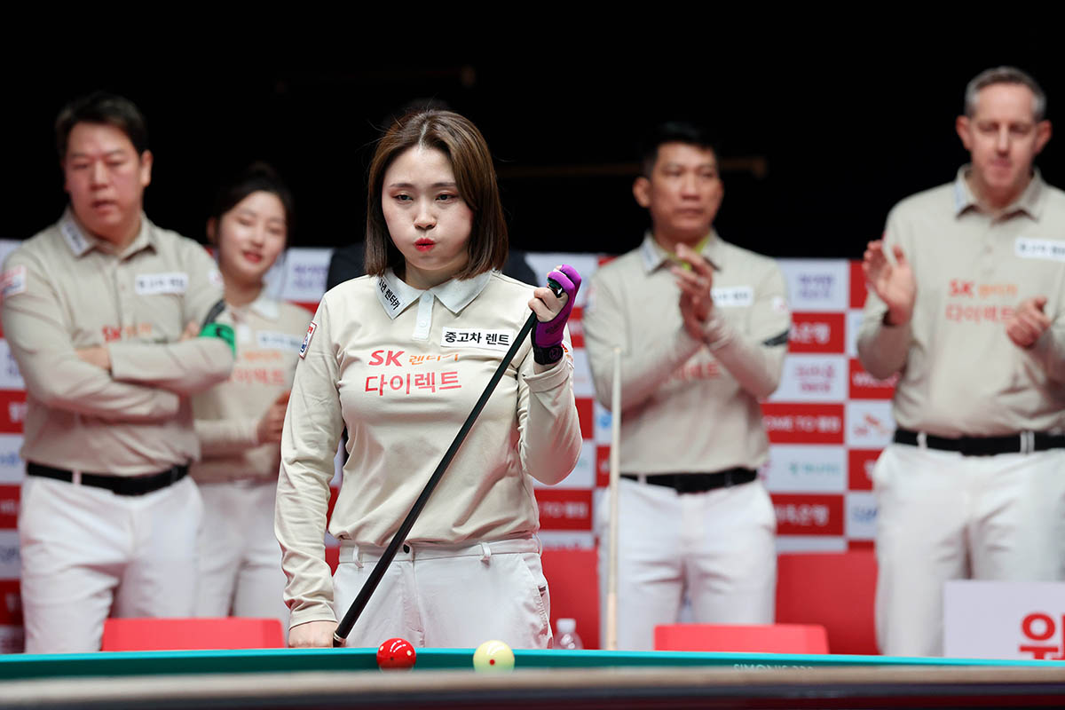 '정규리그 1위 확정' SK렌터카, PBA 팀리그 1R 이어 5R 우승 차지