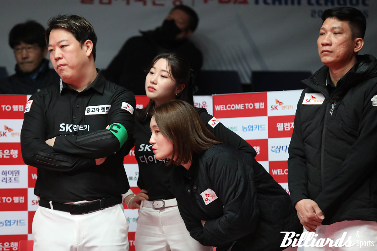 '정규리그 1위 확정' SK렌터카, PBA 팀리그 1R 이어 5R 우승 차지