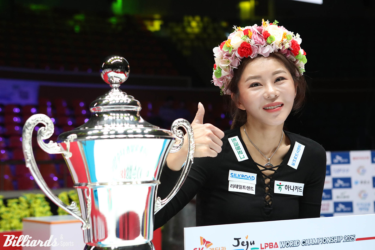 '역사적인 대기록 피날레'…김가영, LPBA '7연속 우승·통산 14승' 달성