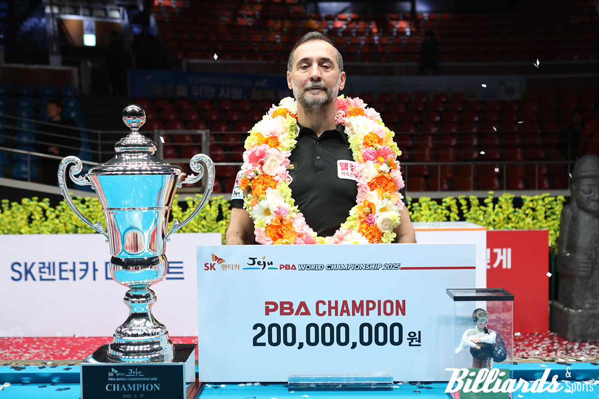 '떼놓은 당상' 강동궁, 마르티네스-사이그너 다 제치고 'PBA 대상' 차지하나