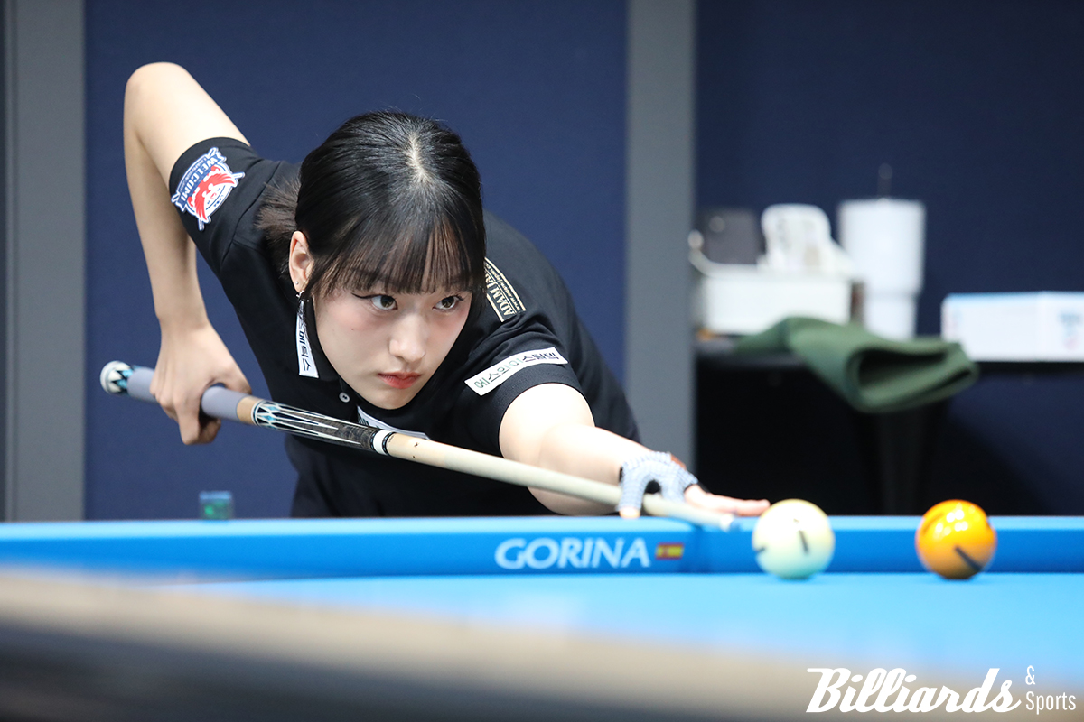 '칼 갈았나' 장가연, 'Avg. 1.190'으로 PQ라운드 통과…서한솔과 64강 대결 예고