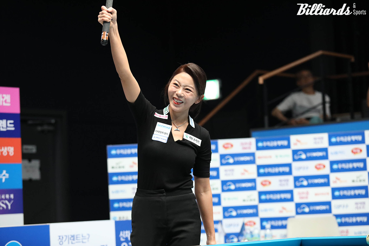 '끝나지 않는 독주' 김가영, 차유람 꺾고 개막전 우승…"통산 15승・연속 8승 달성"