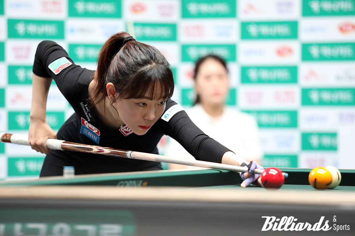 김보라, LPBA 투어 첫 결승 진출…'절친' 스롱과 결승 매치업