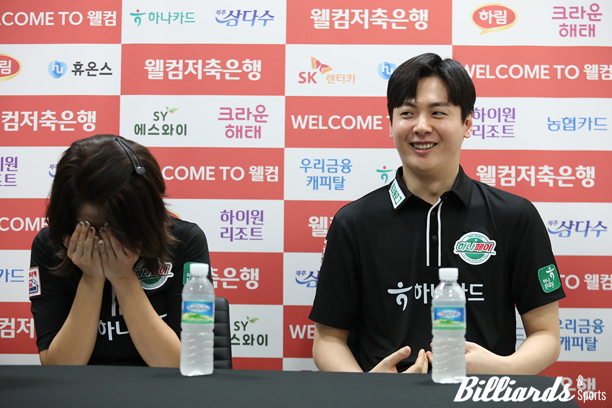 'PBA 팀리그 1R MVP' 김가영 "머리 자른 게 신의 한수…머리 자르고 한 경기도 안 졌다"