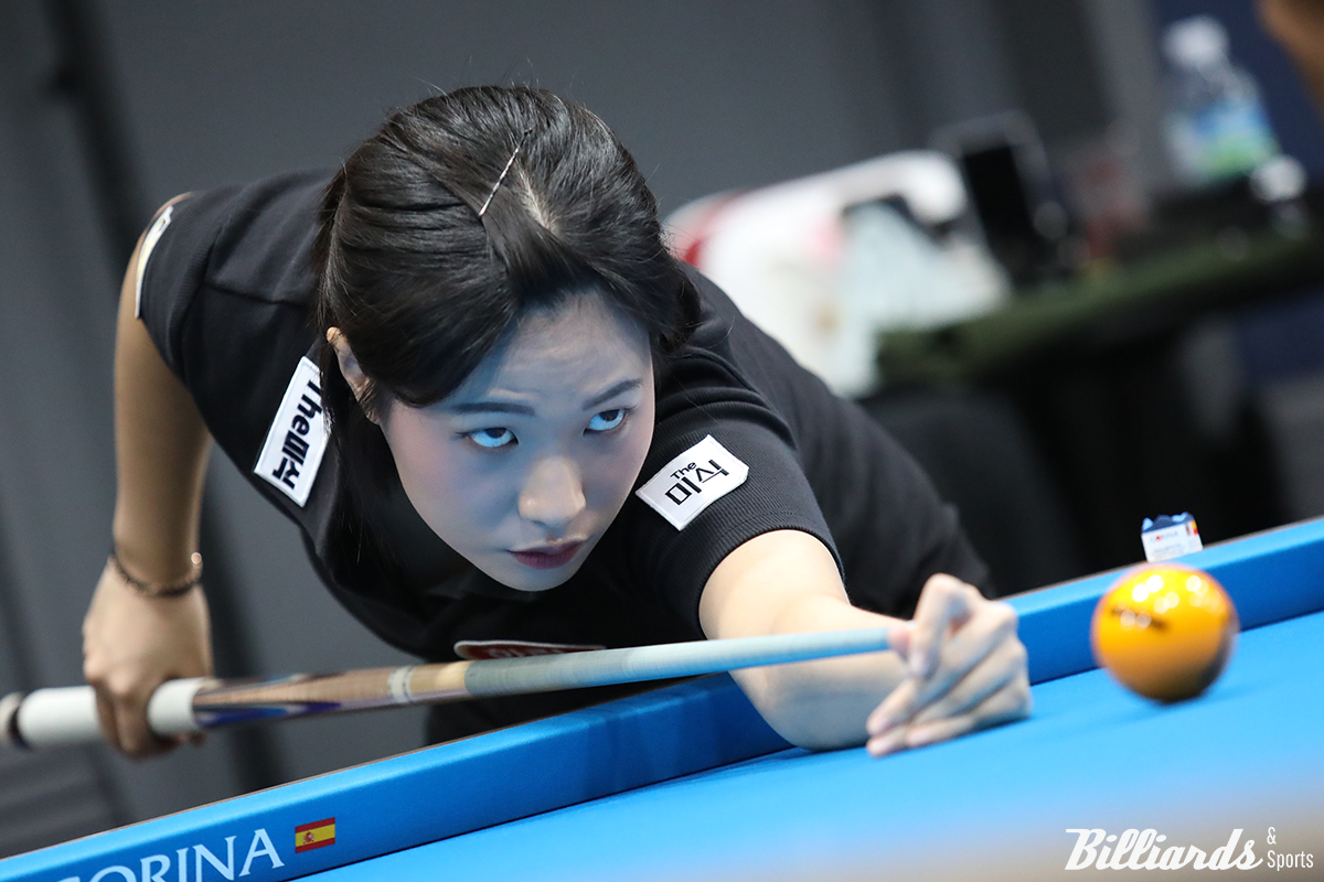 "감 잡았네" 박정현, 'Avg. 1.087'로 황다연 꺾고 64강행…팀 동료 김상아와 격돌