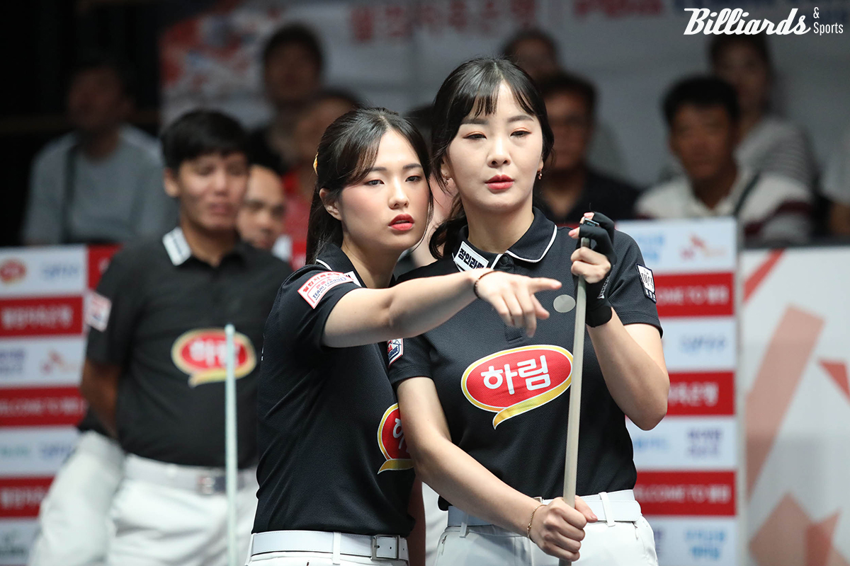 "감 잡았네" 박정현, 'Avg. 1.087'로 황다연 꺾고 64강행…팀 동료 김상아와 격돌