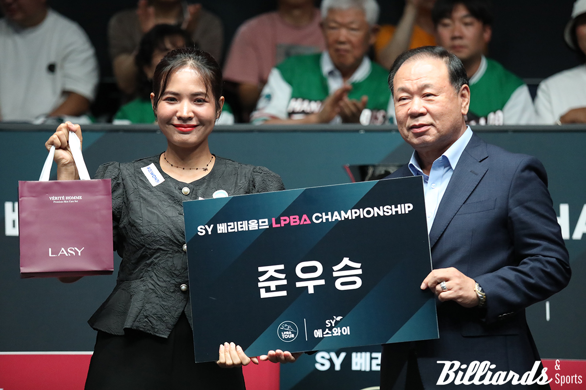 'LPBA 4차 투어 준우승' 스롱, "피아비, 애썼다…진 경기에서 이기는 법 배운다" (인터뷰)