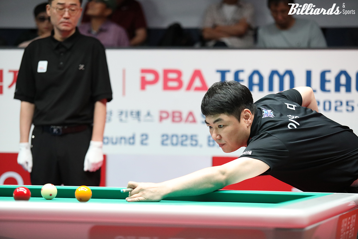 "시즌 첫 영봉승" 휴온스, 우리금융에 4-0 승리…'2승(2패) 부활 신호탄' [PBA 팀리그 3R]