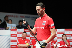 '9점 합작' 카시도코스타스-김예은, 3R 퍼펙트큐 달성…휴온스에 4-3 역전승 발판 마련 [PBA 팀리그 3R]