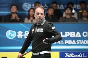 "역시 강호" 강동궁 산체스 마르티네스, 프로당구 챔피언들 64강 안착 (PBA 128강 종합)
