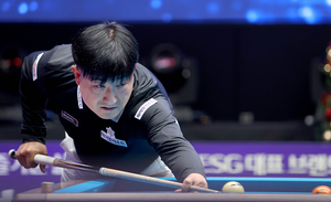 '하이원리조트 주장' 이충복, 128강 탈락 '이변'…'팀원' 임성균은 64강 진출 [PBA 7차 투어]