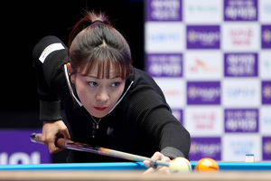 임경진, 승부치기로 서한솔 꺾고 16강 진출…정보윤은 프로 데뷔 후 첫 16강 [LPBA 7차 투어]